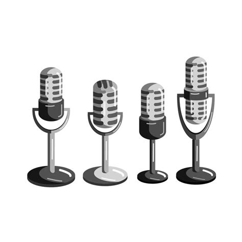 Premium Vector Illustration Of Microphone Electronic Collection