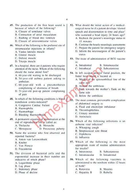 Himexam Aiims Norcet Sample Question Paper With Answer