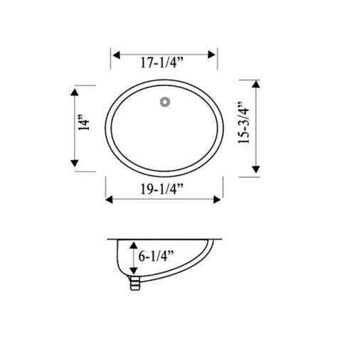 Prohs Oval Porcelain Undermount Vanity Sink Prohs 2025