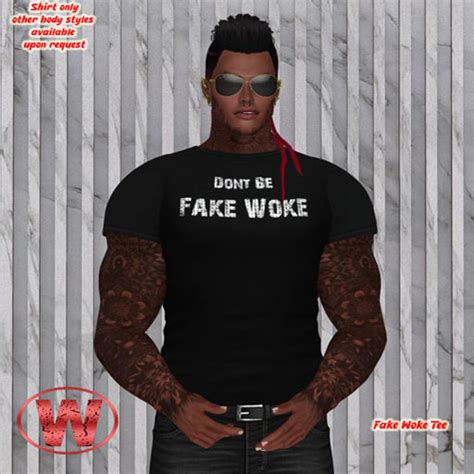 Second Life Marketplace Fake Woke Tee