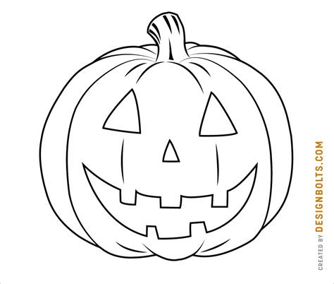 Pumpkin Coloring Faces