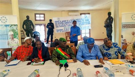 Boké Lancement De La Deuxième Phase Du Projet Dappui Aux Activités