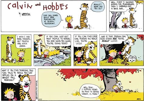 Best Calvin And Hobbes Comics