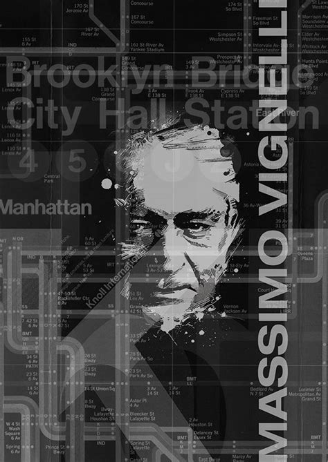 Massimo Vignelli Massimo Vignelli Design Vignelli Design Massimo
