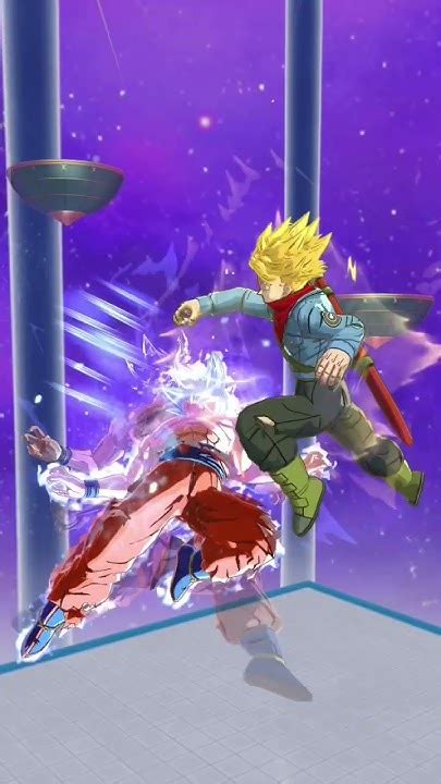 Mui Goku Vs Trunks Dragonballlegend Dblegends Dragonball Youtube