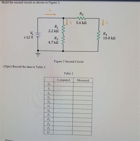 solved construct the circuit shown in figure 1 in multisim