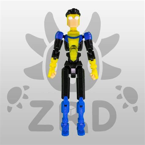 🦸 Dummy 13 Invincible・archivo 3mf Para Impresión 3d・cults