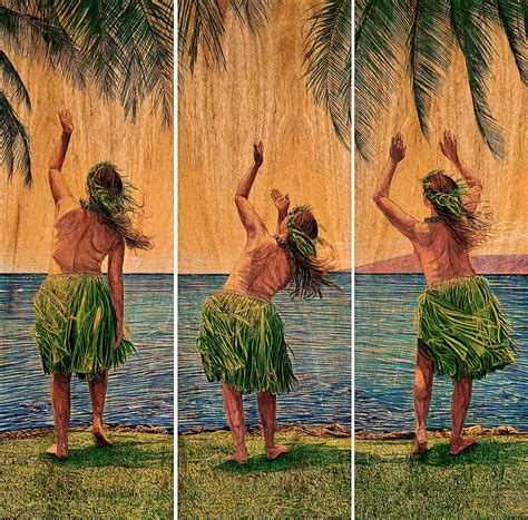 Maui Kanani Triptych David Maes Gallegos Artist