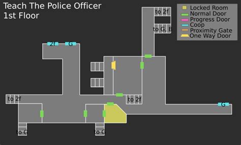 The Outlast Trials Teach The Police Officer Map With Room Names