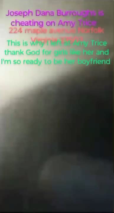 Joseph Burroughs Is Cheating On Amy Trice With Ts Kandi And Im So Proud To Have A Good Hard