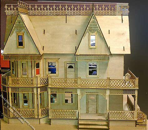 Victorian Farmhouse Laser Cut Dollhouse Kit Ldd