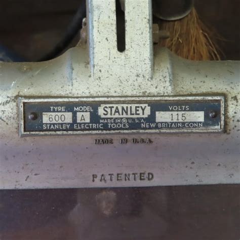 Early 1950s Speed Way Bench Grinder Type 128 With Stanley Type 600
