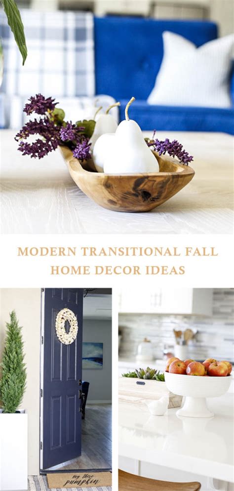 Modern Transitional Neutral Fall Decor Home Tour
