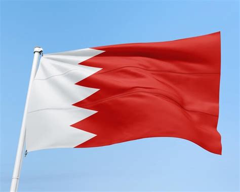Premium Psd Flag Of The Country Bahrain