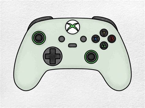 Xbox Controller Drawing Cartoon