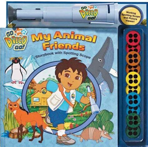 My Animal Friends Storybook And Spotting Scope Go Diego Go Pass