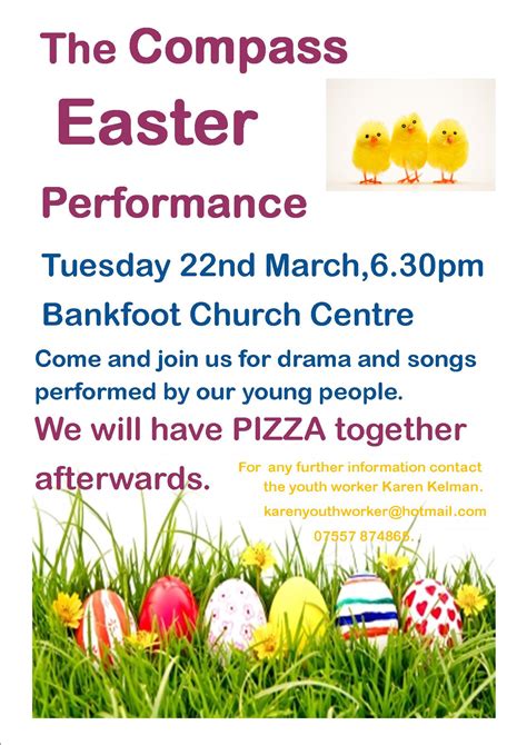 Compass Easter Performance Bankfoot Church Centre