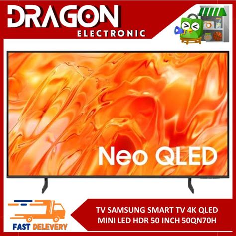 Promo Tv Samsung 50qn70h 50 Inch Neo Qled 4k Hdr Quantum Mini Led Ai