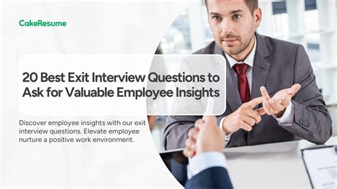 Best Exit Interview Questions To Ask For Valuable Employee Insights