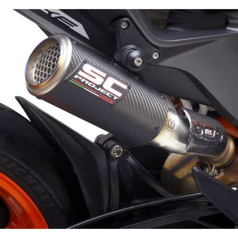 20 23 Ktm 890 Duke R Sc Project Cr T M2 Muffler Carbon Fiber Bayside