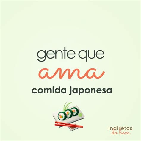 Comida Japonesa Frase Para Facebook