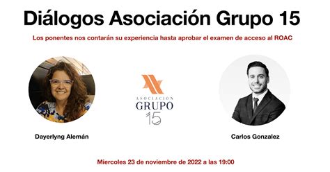 Asociación Grupo 15 Experiencia En El Examen Roac