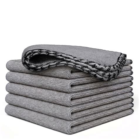 Gray Allswipe Multi Purpose Microfiber Towels Chemical Guys