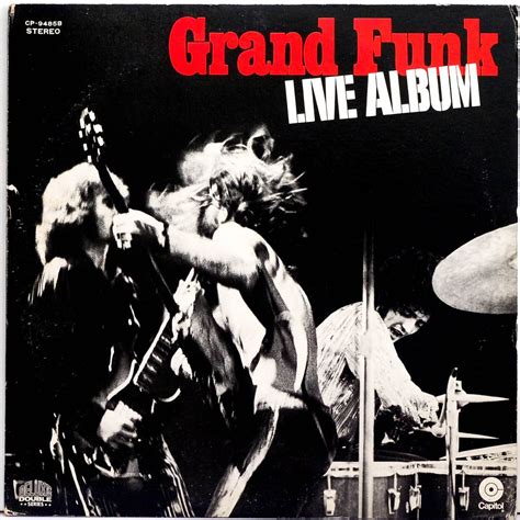 Grand Funk Railroad Live Album Raw Music Store