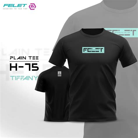 Felet H 75 Badminton Shirt Baju Badminton 100 Original By Fleet Shopee Malaysia