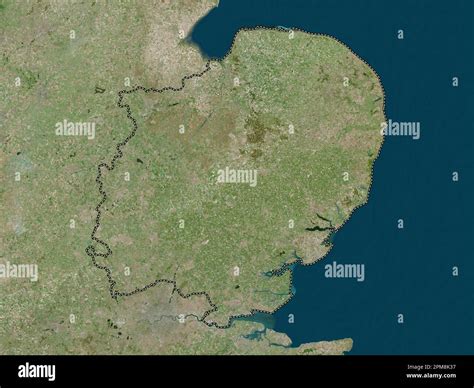 East Of England Region Of United Kingdom High Resolution Satellite