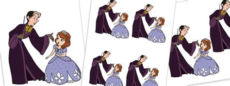 Sofia The First And Cedric Cut Outs