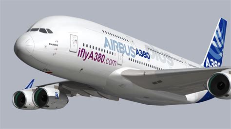 Airbus A380 3d Model Turbosquid 1247187