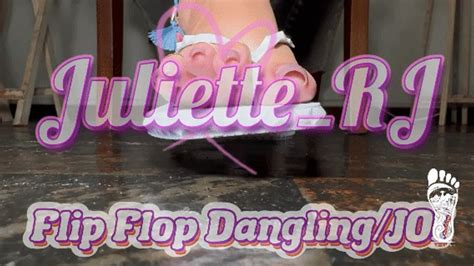Juliette Rj Sexy Classic Flip Flop Dangling And Joi For Mobile Device