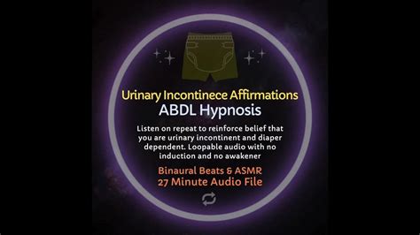 Preview Hypnocat Urinary Incontinence Affirmations Abdl Diaper Training