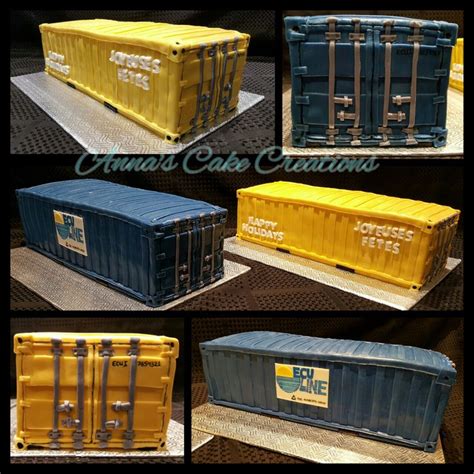 Shipping Container Cake