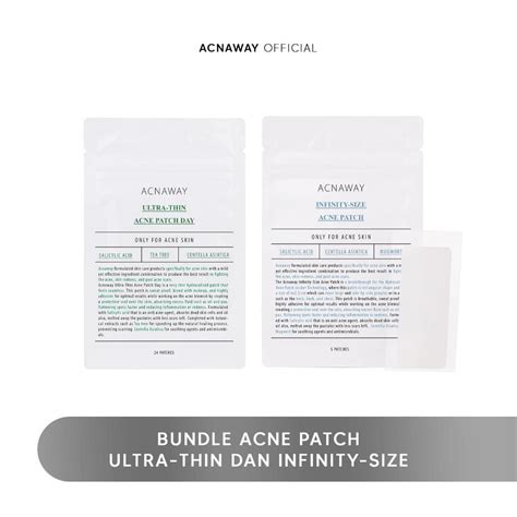 Jual Acnaway Bundle 2 In 1 Ultra Thin Acne Patch Infinity Size Acne Patch Shopee Indonesia