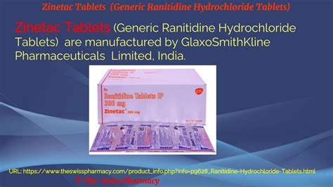 Ppt Zinetac Tablets Generic Ranitidine Hydrochloride Tablets