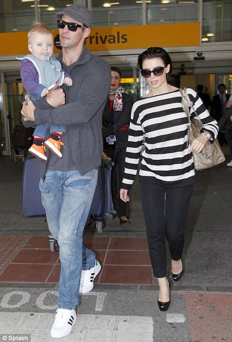 Dannii Minogue And Son Ethan Jet Back To Uk For X Factor Talks Daily
