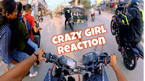 Cute College Girls🤭shocking Reactions😱and Girls Happy 🤪reactions And Mt 15 City 🌆observation Youtube