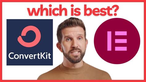 convertkit vs elementor which is the best landing page software youtube