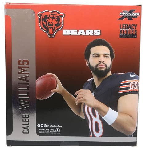 Caleb Williams Chicago Bears Nfl 7 Figure Mcfarlane Clarktoys