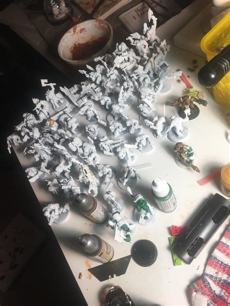 Update On My Rusty Bad Moons Pt 3 Finally Primed All The Minis Rorks