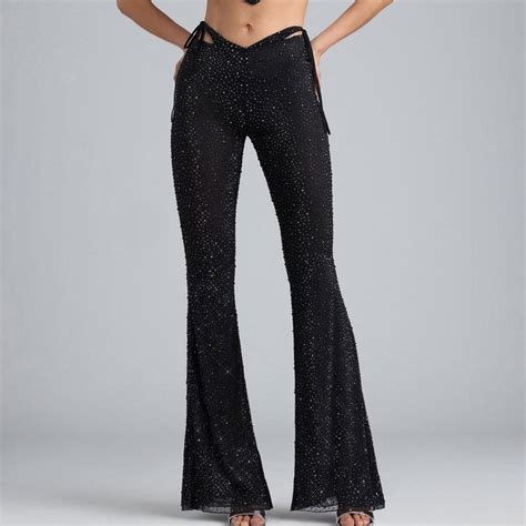 Oh Polly X Bratz Ruby Embellished Cut Out Flared Depop