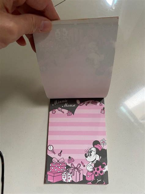 Free Disney Notepad Hobbies And Toys Stationery And Craft Stationery And School Supplies On Carousell