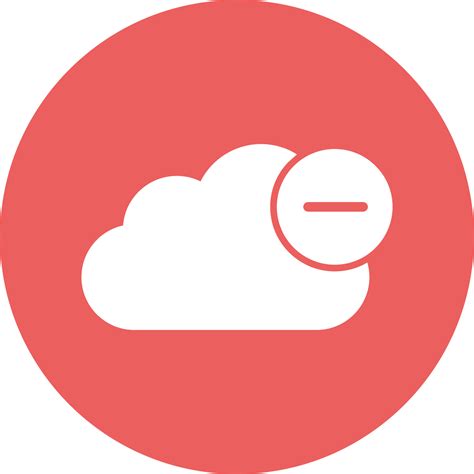 Cloud Remove Vector Icon That Can Easily Modify Or Edit Vector Art At Vecteezy