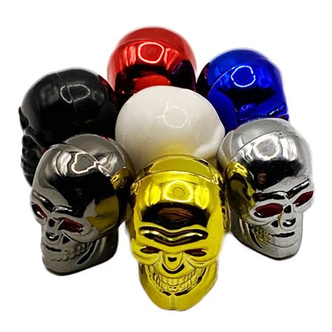 Skull Head Knobs Coolorcaps