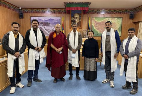Shri Bhupesh Kumar Visits Tibetan Parliament In Exile Central Tibetan