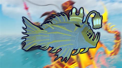 Roblox Fisch How To Catch The Secret Rare Crowned Anglerfish Best Method