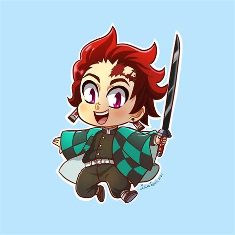Bộ ảnh Tanjiro Chibi Dễ Thương đầy Cảm Xúc Khiến Fan Mê Mẩn