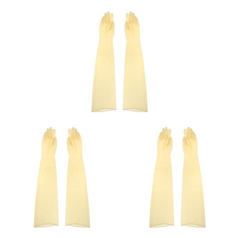 1pair 70cm Industrial Lab Solvent Chemical Resista Vicedeal